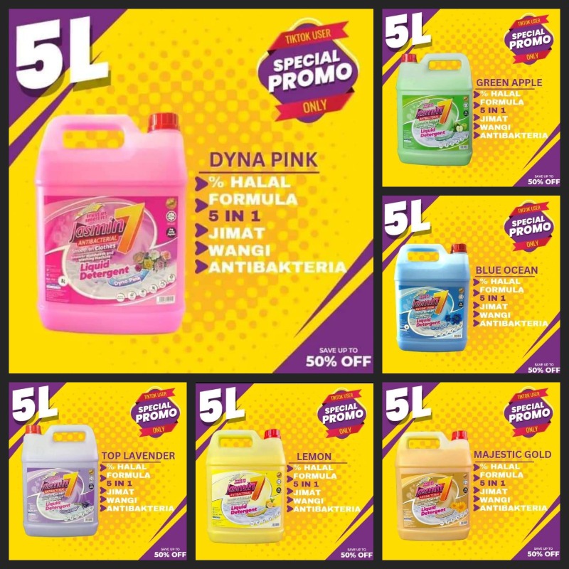 Sabun Dobi Jasmin7 5kg